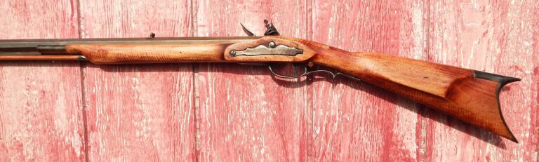 F-RB-379 John & Caleb Vincent Ohio Plains Rifle - Sitting Fox Custom Muzzleloaders